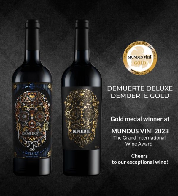 Two New Gold Medals for DEMUERTE Wines - Winery On Creations